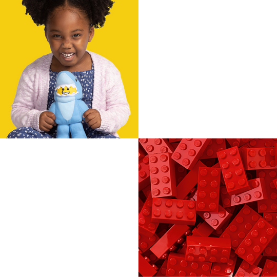 LEGO® Minifigure Plush Toys – Iconic LEGO Characters by Manhattan Toy