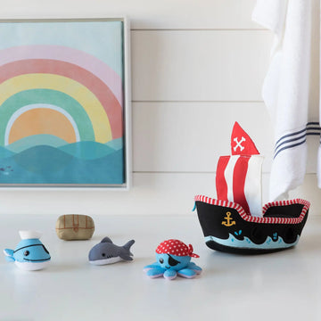 Pirate Ship Floating Fill n Spill bath and water toy