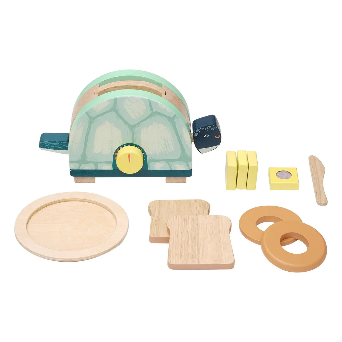 Toasty Turtle wood toy pretend play set – Manhattan Toy