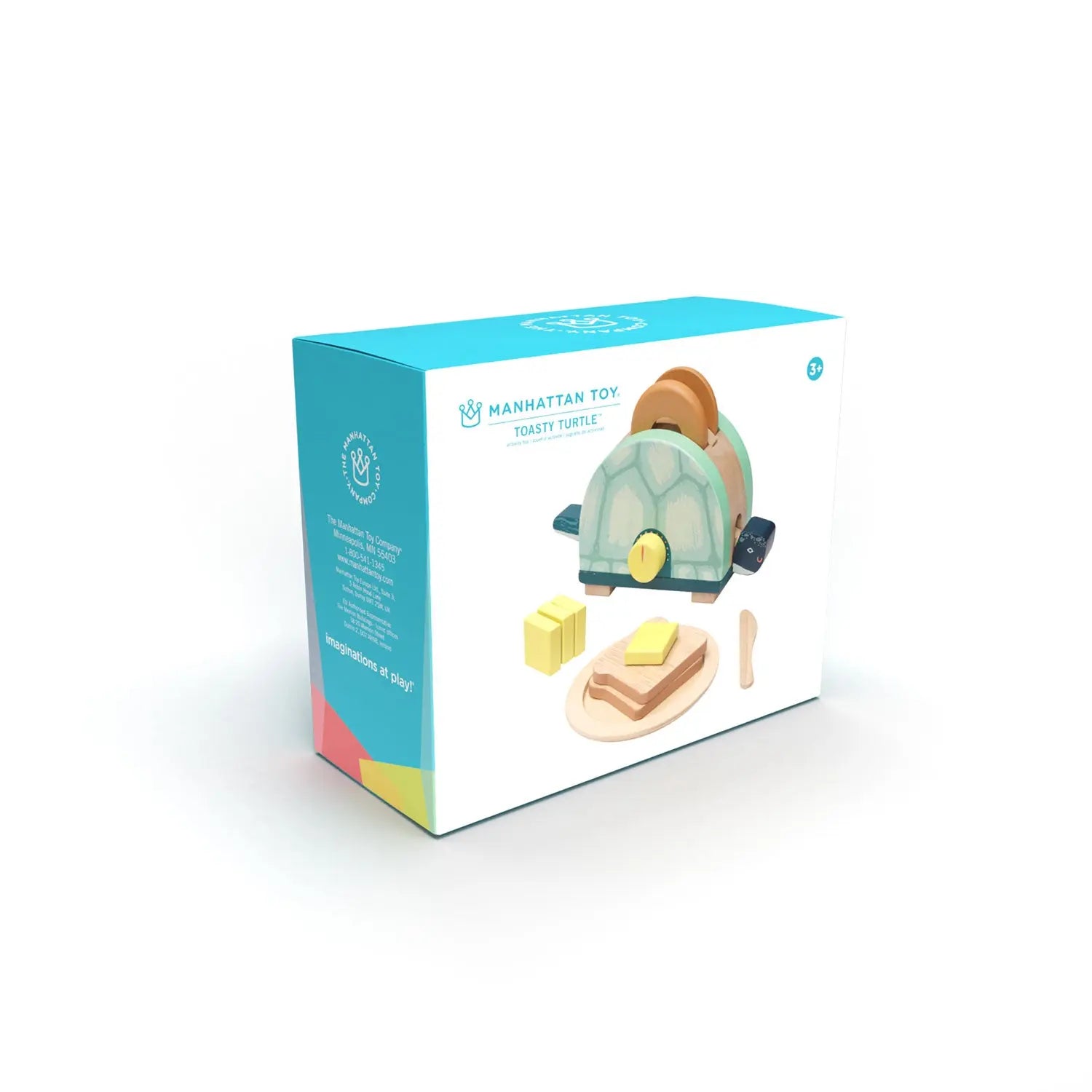 Toasty Turtle wood toy pretend play set – Manhattan Toy