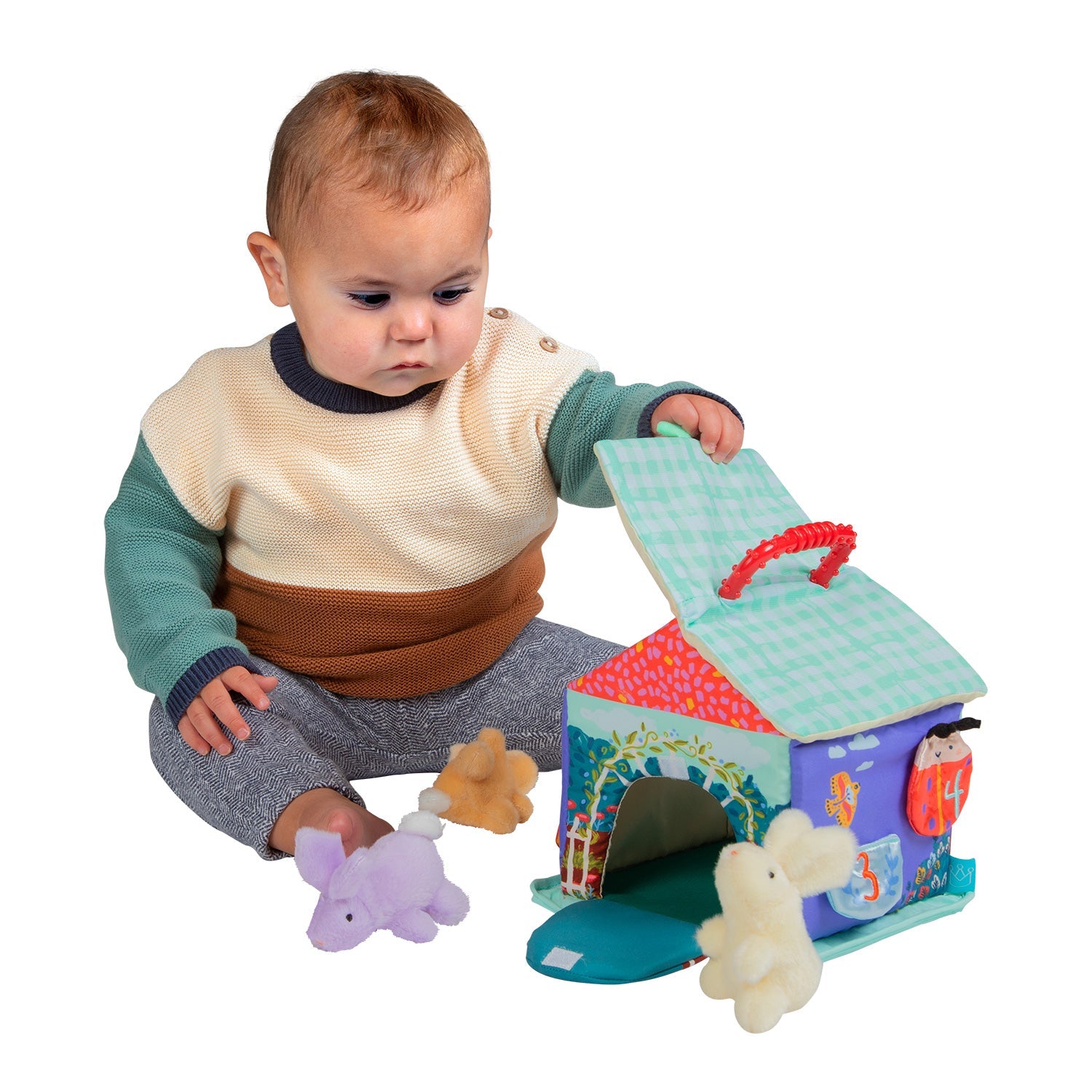 Cottontail Cottage Bunny Hutch Playset – Manhattan Toy