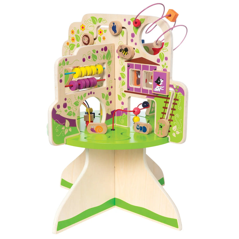 Wood Tree Top Activity Toy for 1 year olds: Manhattan Toy